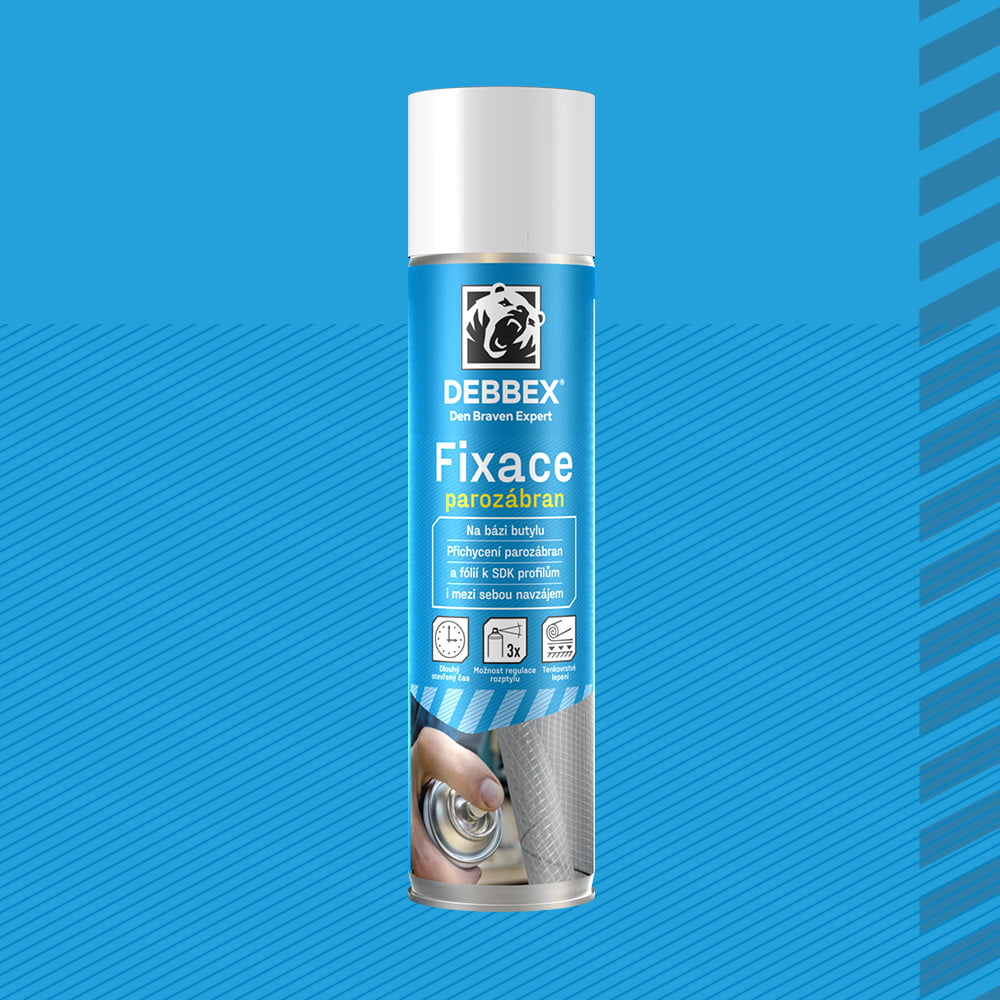 Fixace parozábran - Den Braven